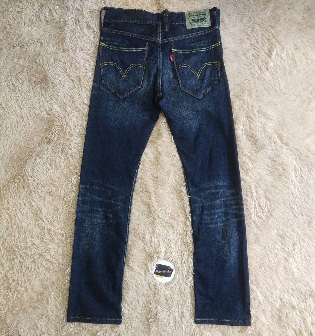 LEVIS® 522 (AUTHENTIC), Men's Fashion, Bottoms, Jeans on Carousell