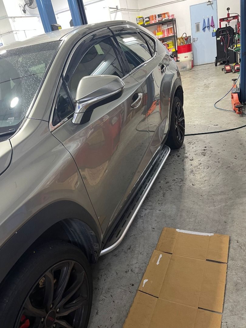 Harrier / Lexus NX200 / NX300 2014~2021 Side Step/ Running Board, Car ...