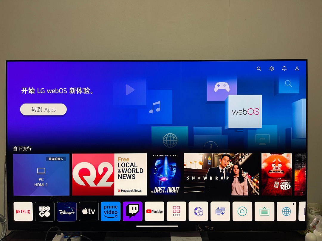 LG G2 55 inch evo Gallery Edition (OLED55G2PSA), TV & Home Appliances ...