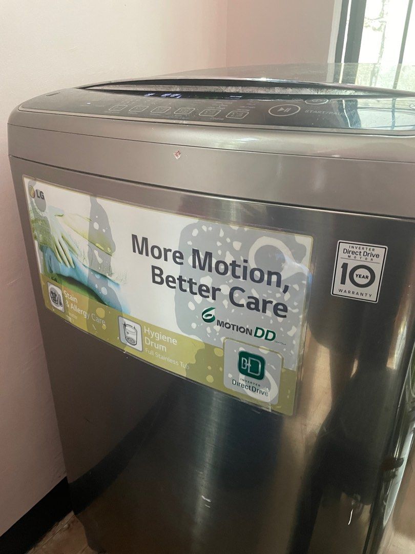 LG Inverter Direct Drive 12KG top load washing machine **NEEDS REPAIR ...