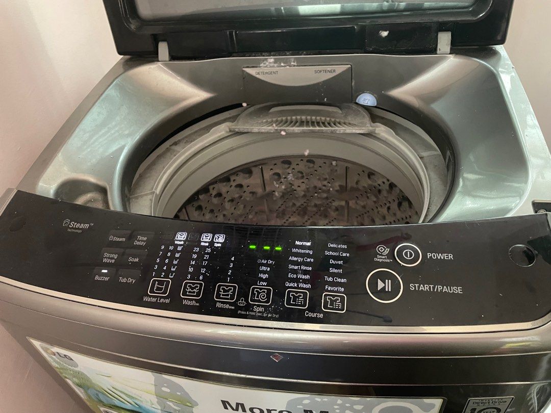 LG Inverter Direct Drive 12KG top load washing machine **NEEDS REPAIR ...