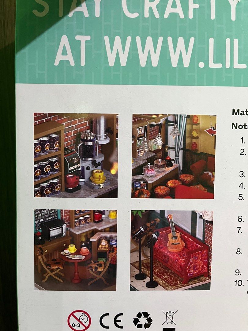 Lil Haven DIY Miniature FRIENDS Central Perk Set on Carousell