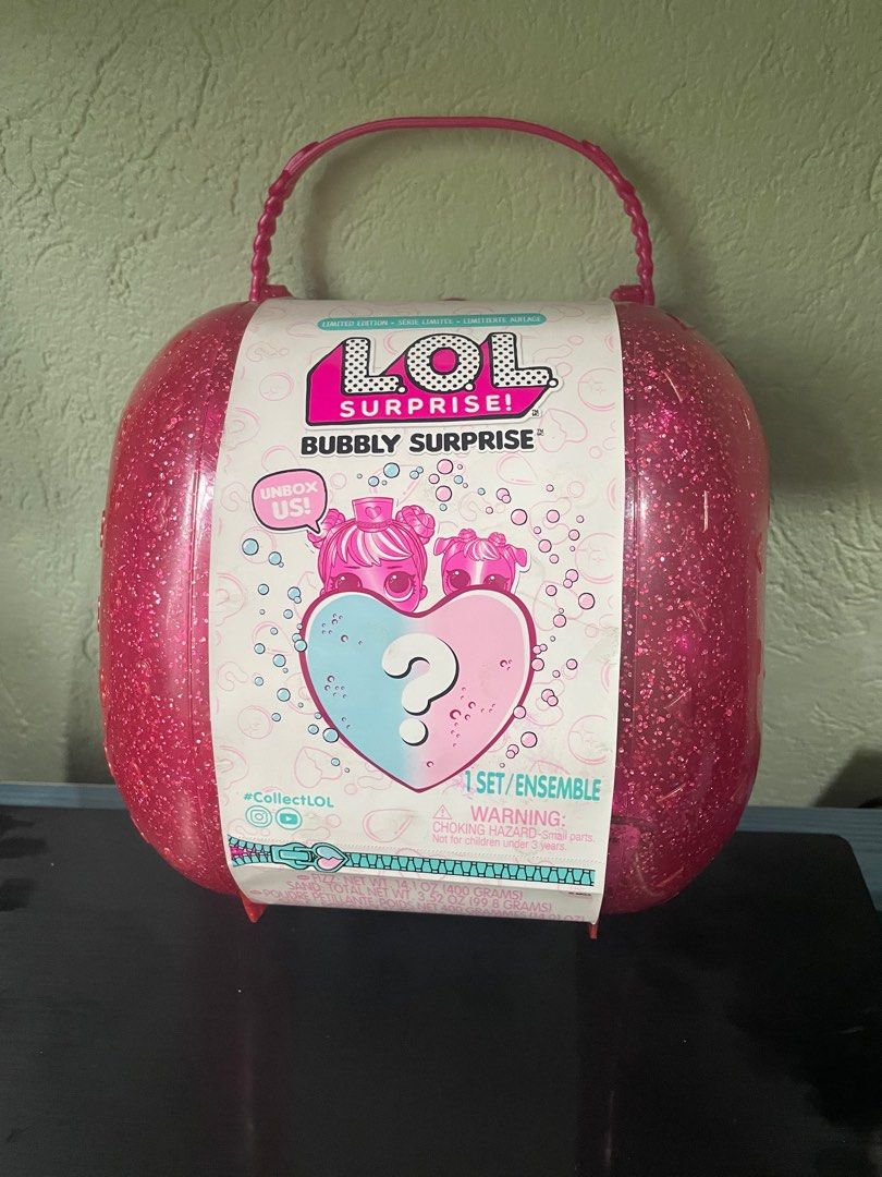 (LIMITED EDITION) LOL surprise Pink glitter storage case on Carousell