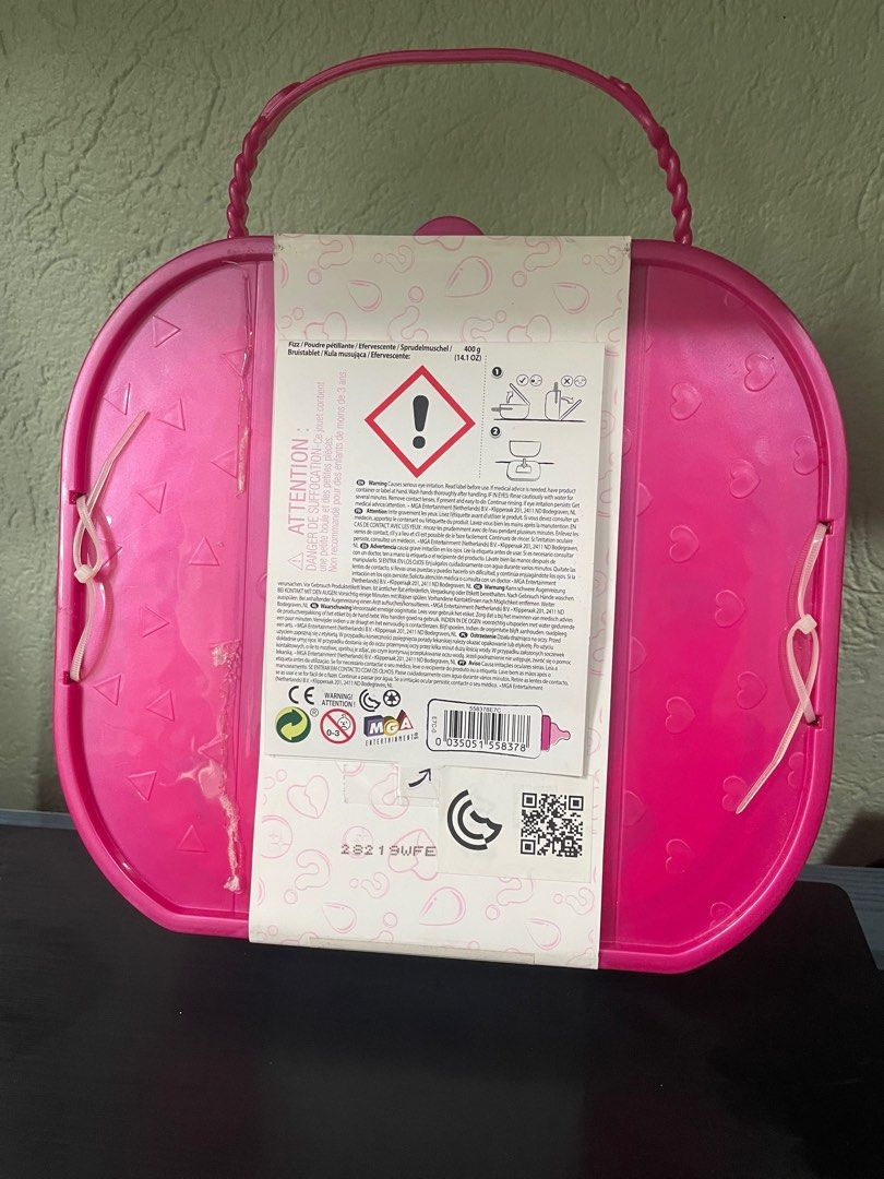 (LIMITED EDITION) LOL surprise Pink glitter storage case on Carousell