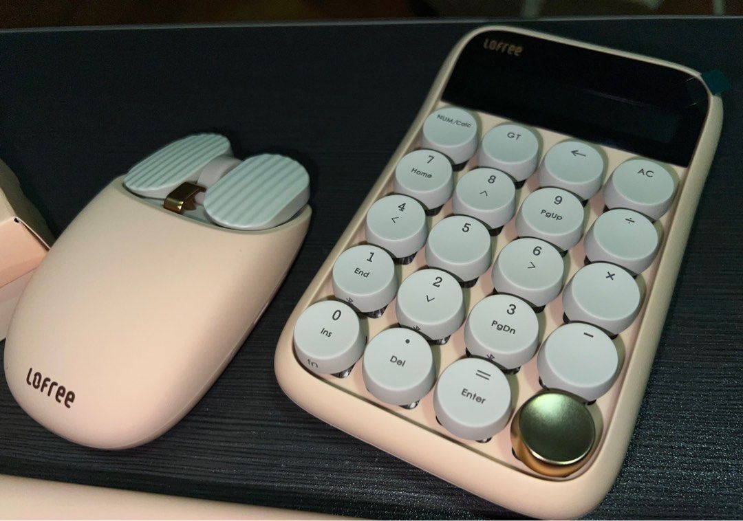 Lofree Bluetooth keyboard, mouse and calculator, Computers & Tech ...