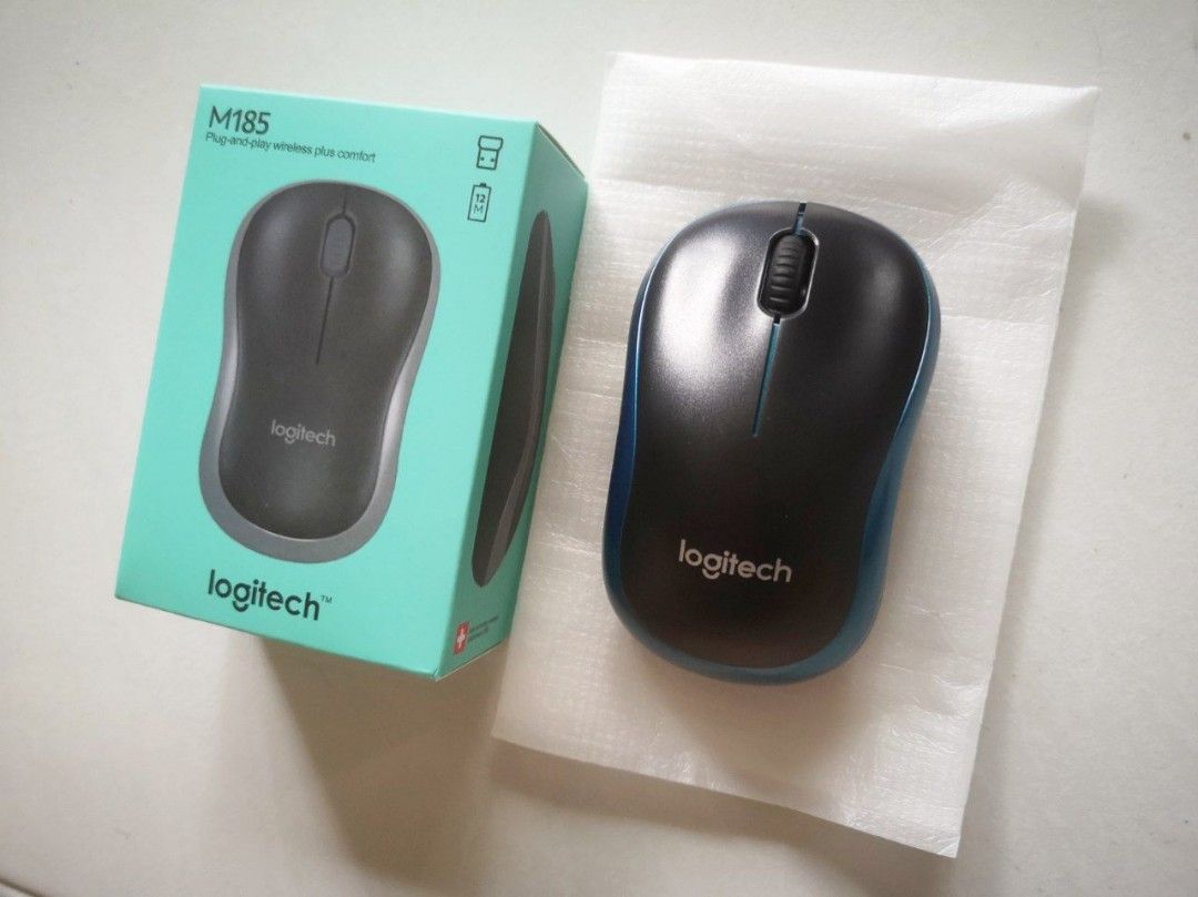 Logitech M185 Wireless Mouse, Computers & Tech, Parts & Accessories ...