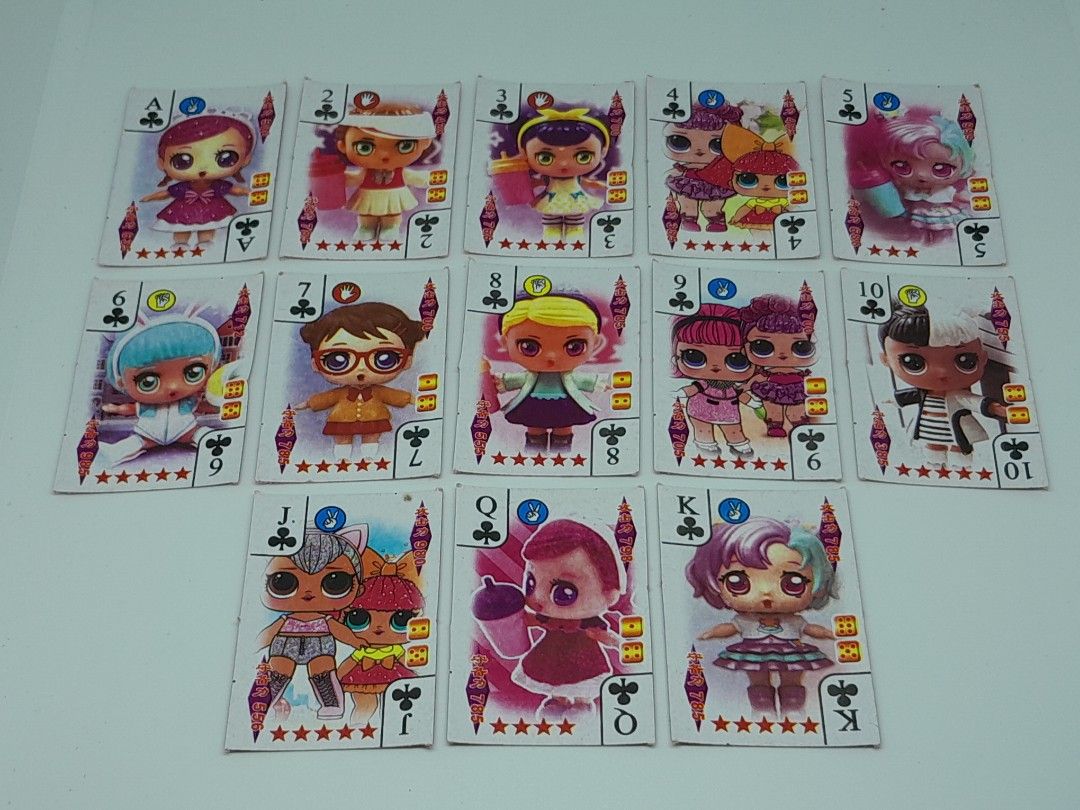 LOL Surprise Poker Playing Cards Local Teks, Hobbies & Toys, Toys ...