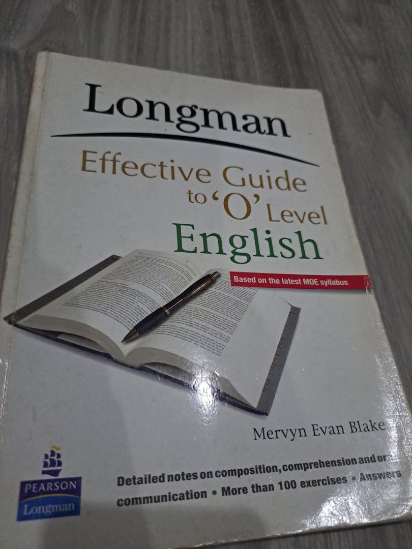 Longman: Effective Guide to O Level English, Hobbies & Toys, Books ...