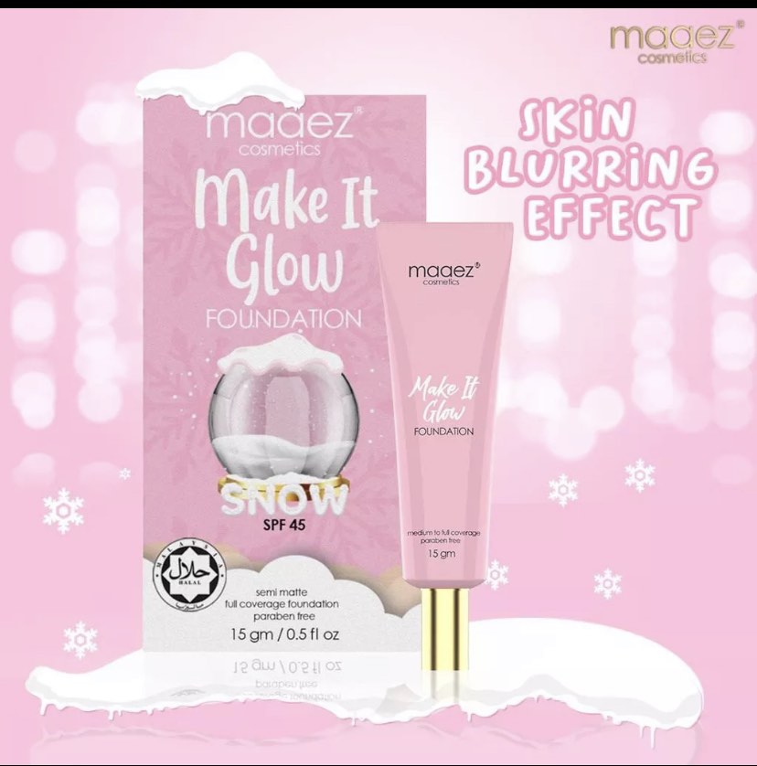 Maez Viral Foundation, Beauty & Personal Care, Face, Makeup on Carousell