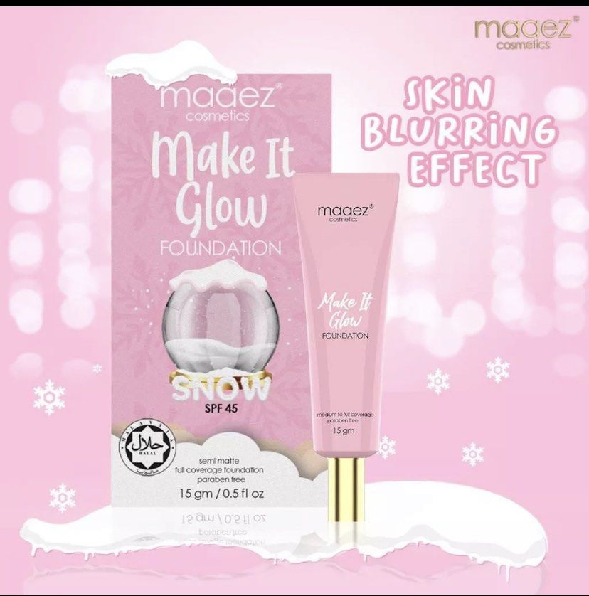 Maez Viral Foundation, Beauty & Personal Care, Face, Makeup on Carousell