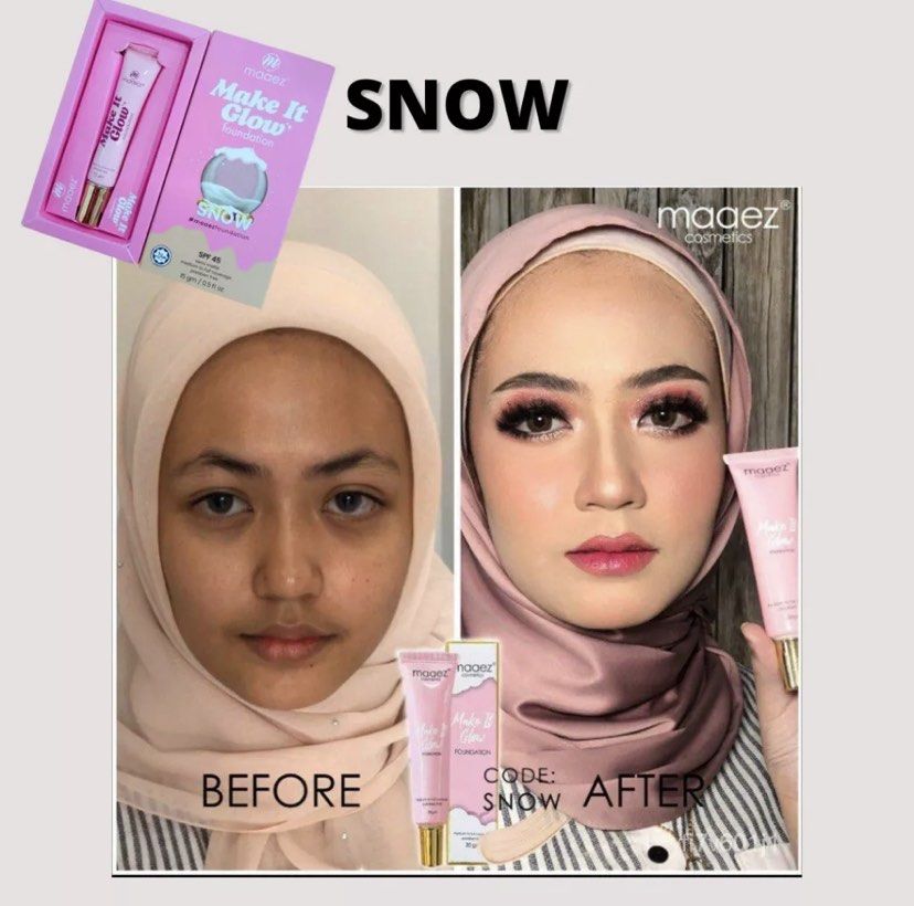 Maez Viral Foundation, Beauty & Personal Care, Face, Makeup on Carousell