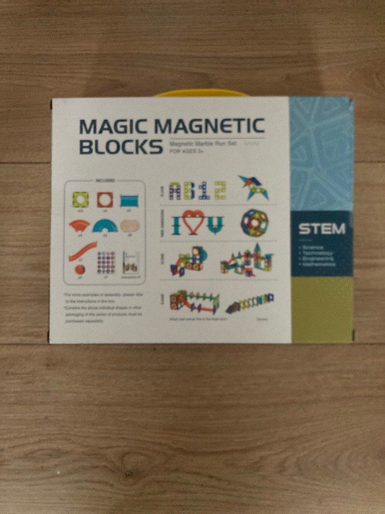 Magic Magnetic blocks, Hobbies & Toys, Toys & Games on Carousell