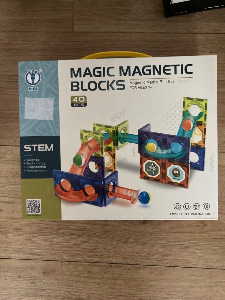 Magic Magnetic blocks, Hobbies & Toys, Toys & Games on Carousell