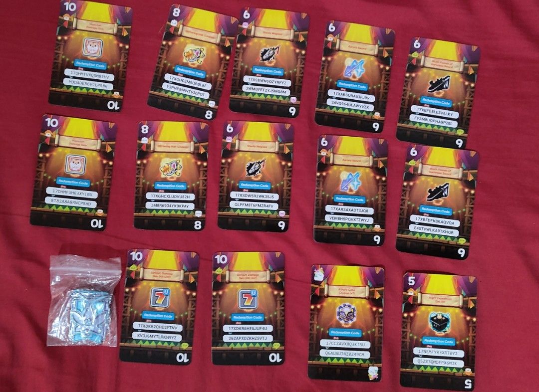 Maplestory 17th Anniversary CARDs, Hobbies & Toys, Memorabilia ...