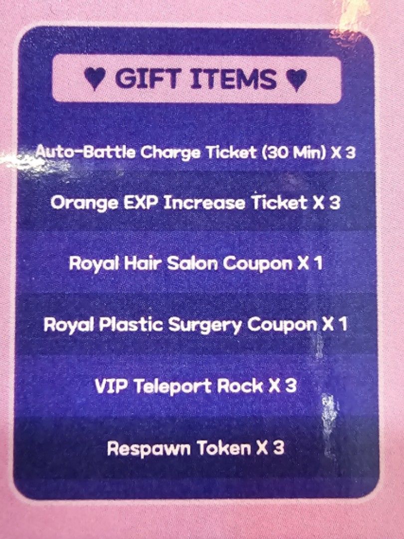 Maplestory M Code, Video Gaming, Gaming Accessories, In-Game Products ...