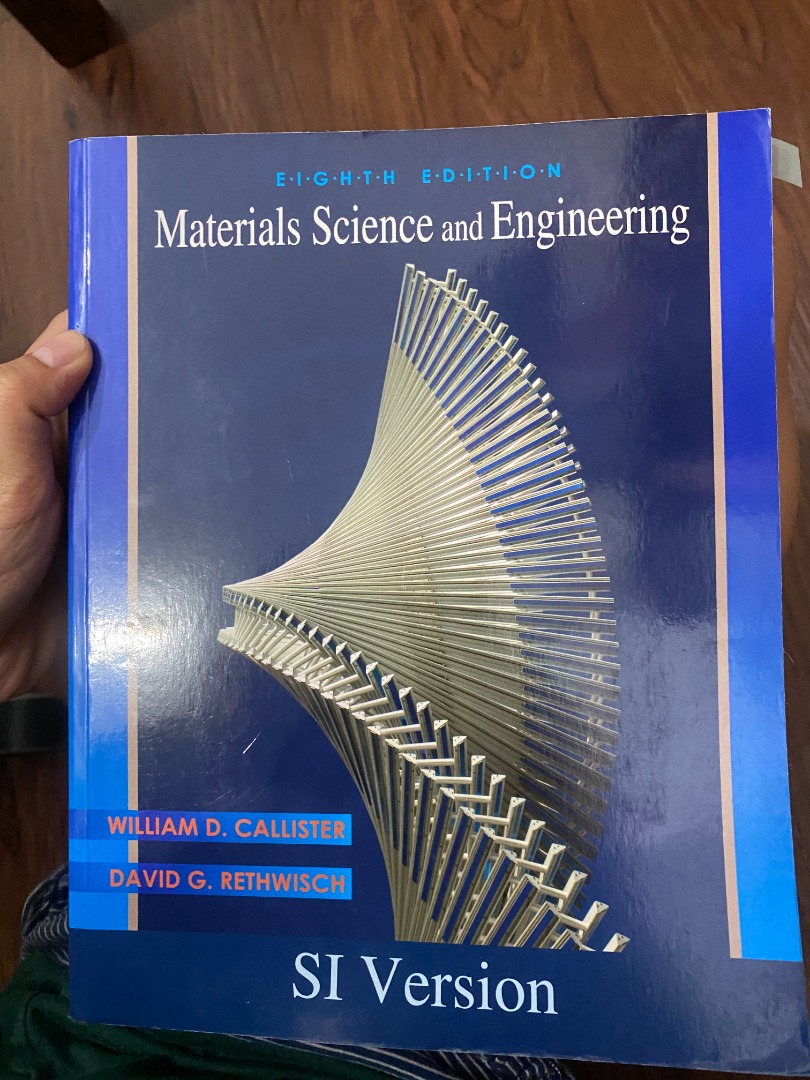 Materials Science and Engineering Book, Hobbies & Toys, Books ...