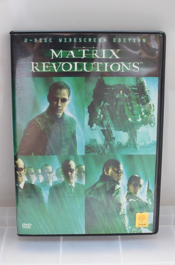MATRIX TRILOGY ORIGINAL DVD SET (5 DVDS - 6 Discs) on Carousell