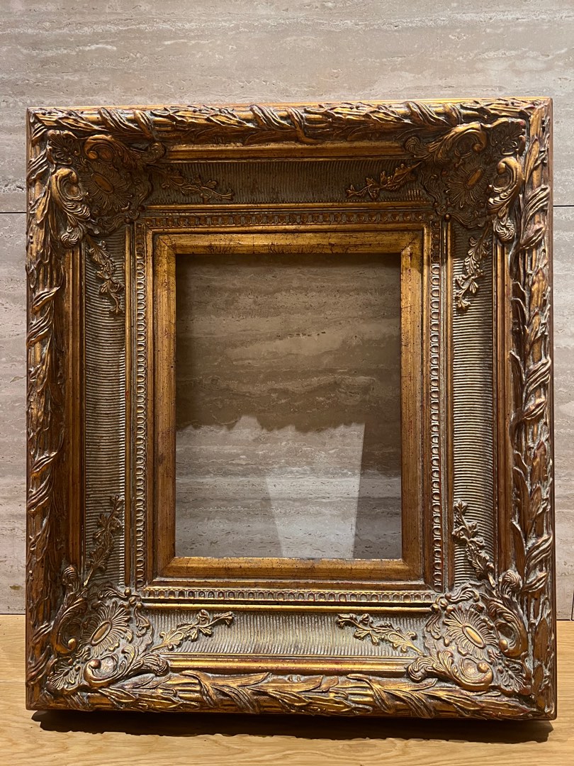 Matte gold frame, Furniture & Home Living, Home Decor, Frames ...