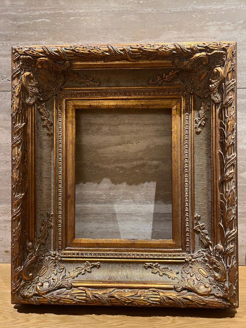 Matte gold frame, Furniture & Home Living, Home Decor, Frames ...