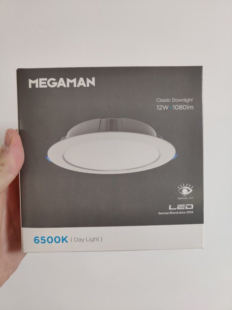 MEGAMAN LED Recessed downlight 5" 6500K, Furniture & Home Living ...