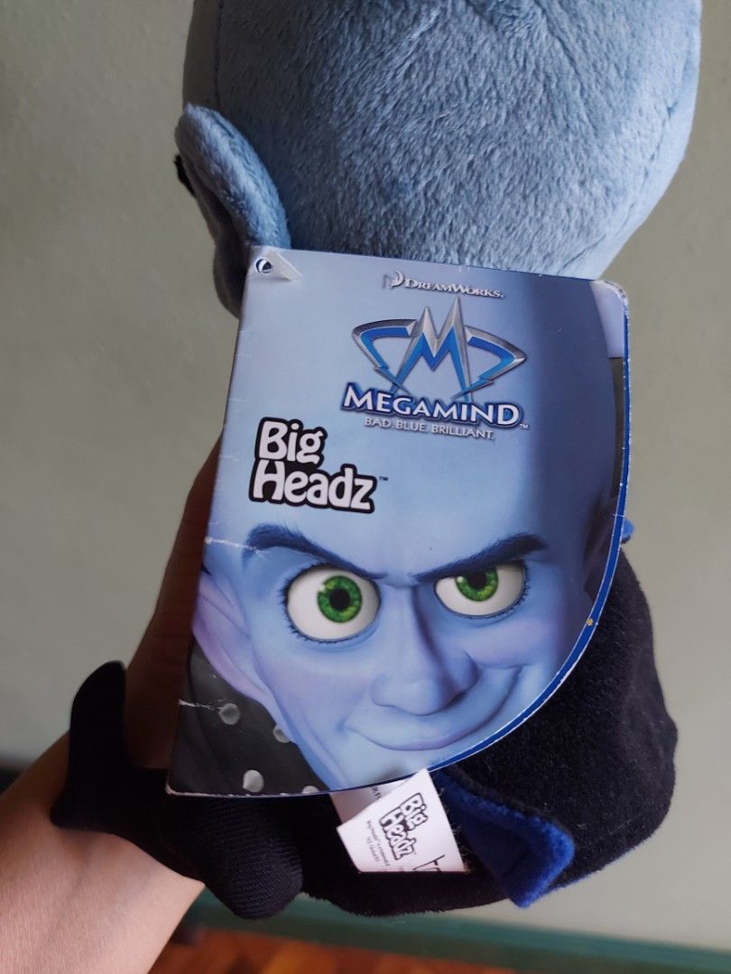 Megamind Stuffed Toy, Hobbies & Toys, Toys & Games on Carousell