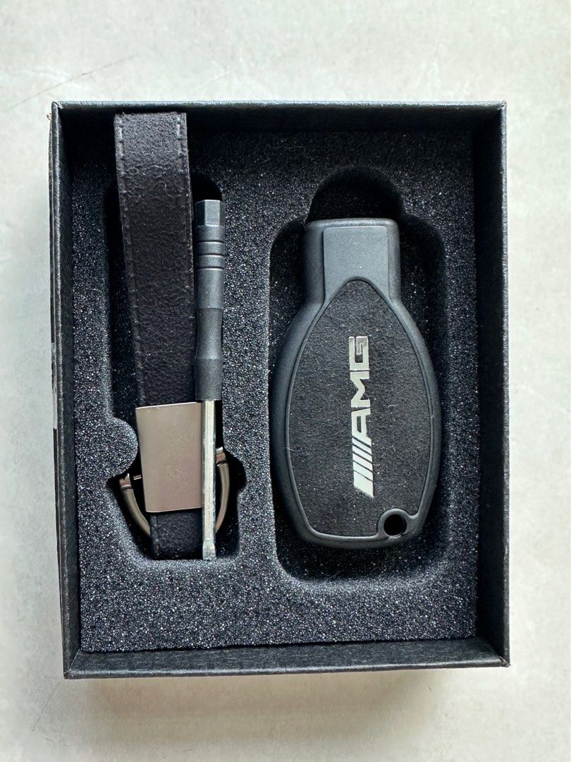 MERCEDES AMG SMART KEY/KEYLESS GO KEY COVER, Auto Accessories on Carousell