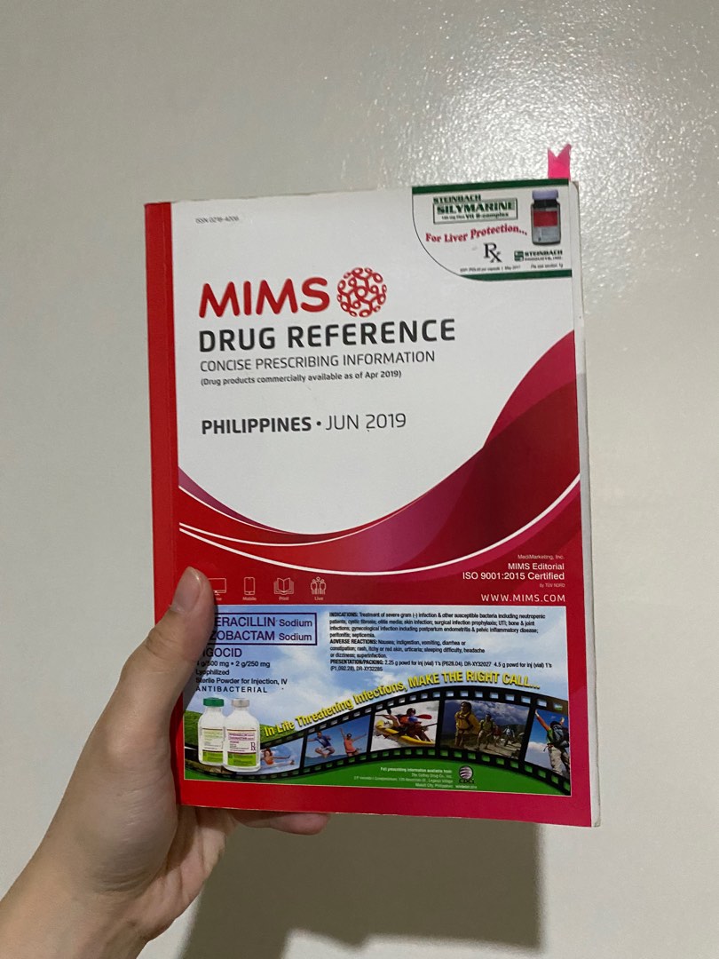 MIMS Drug Reference Philippines 2019 on Carousell