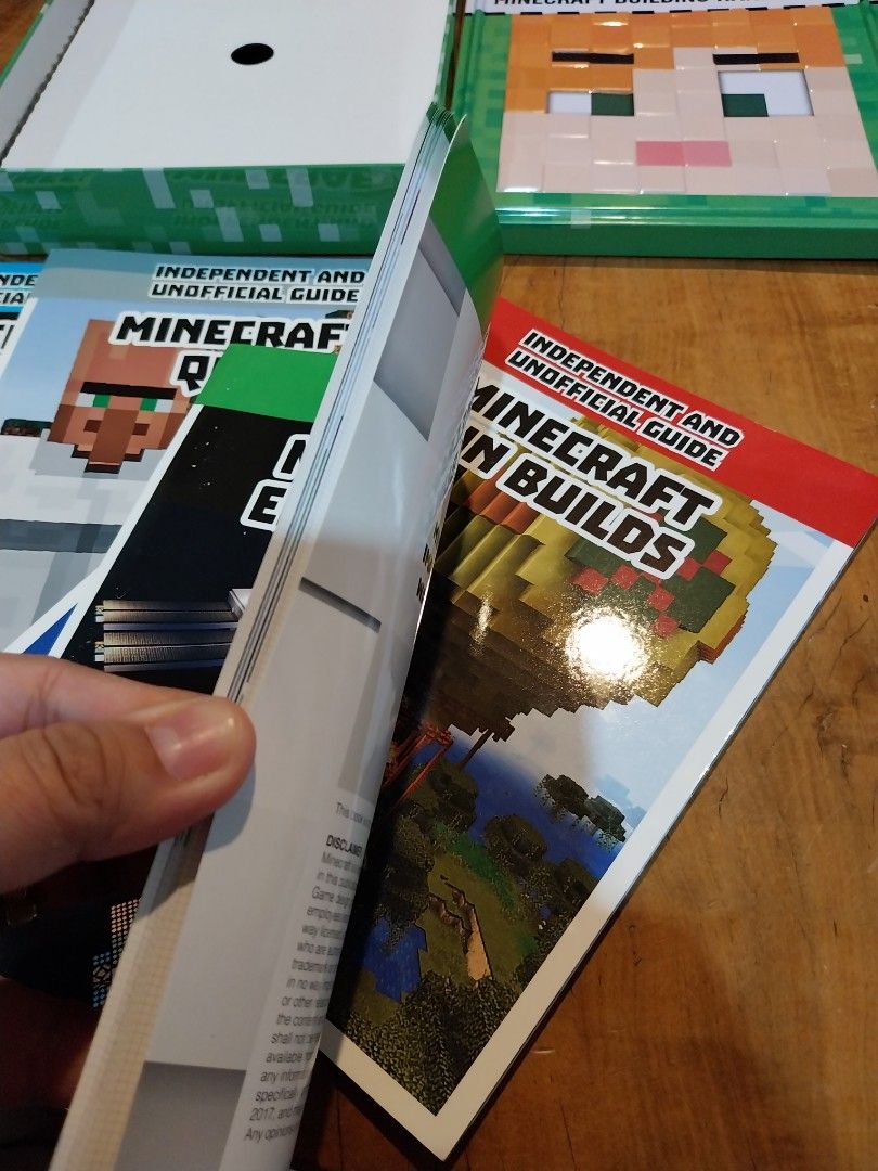 Minecraft Building Handbooks, Hobbies & Toys, Toys & Games on Carousell