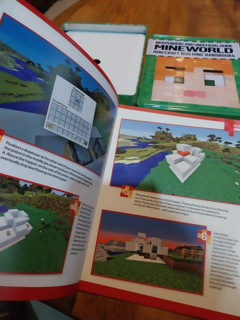 Minecraft Building Handbooks, Hobbies & Toys, Toys & Games on Carousell