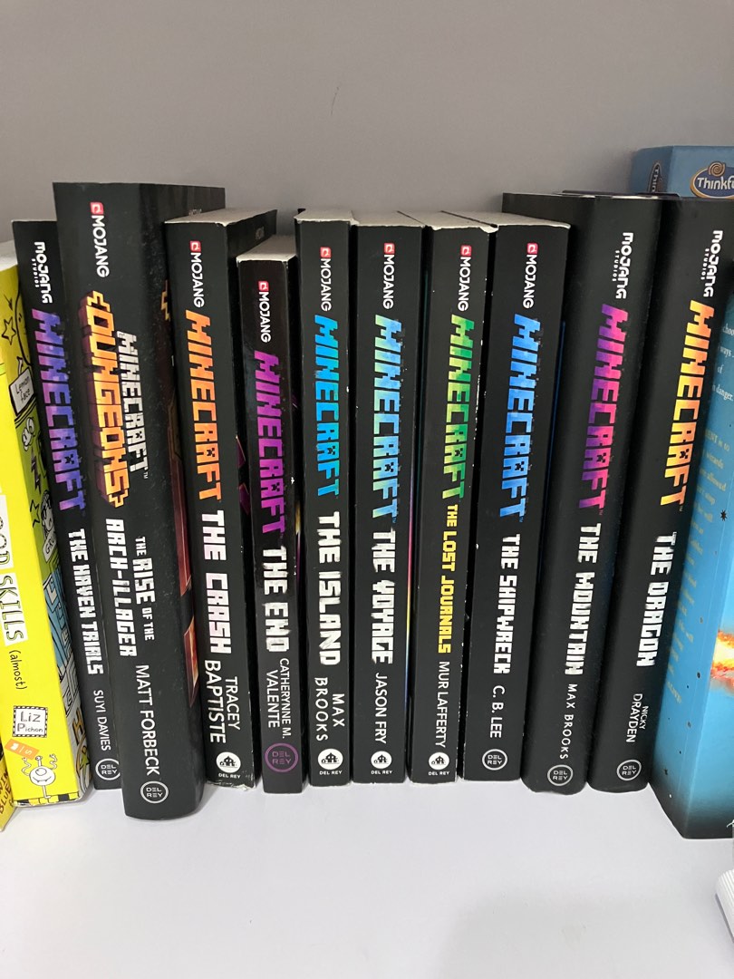 Minecraft Fiction, 興趣及遊戲, 書本 & 文具, 小說 & 故事書 - Carousell