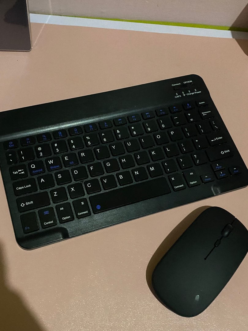 Mini keyboard and mouse (BLACK), Computers & Tech, Parts & Accessories ...