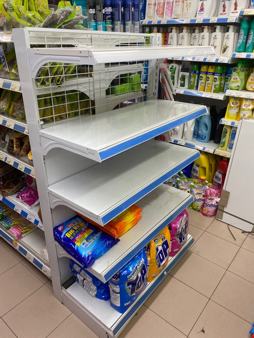 Mini mart wall Gondola/ island, Furniture & Home Living, Furniture ...