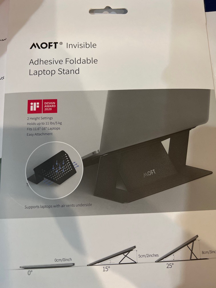 Moft foldable laptop stand, Computers & Tech, Parts & Accessories ...