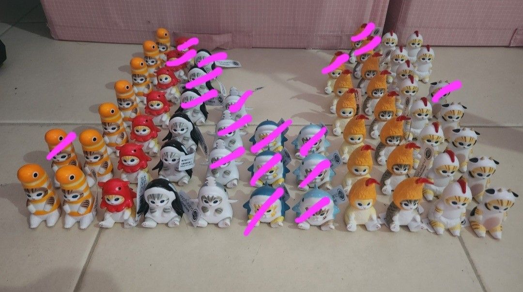 Mofusand Figurines, Hobbies & Toys, Toys & Games on Carousell