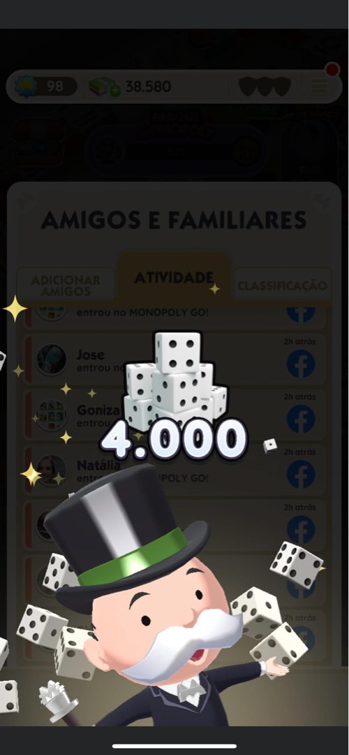 Monopoly Go 1000 Dice!, Hobbies & Toys, Toys & Games on Carousell