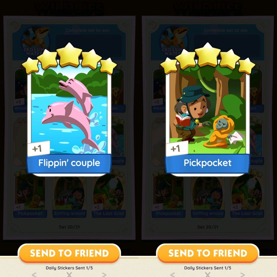 Monopoly Go! Flippin couple, Pickpocket. Send immediately, Video Gaming, Gaming Accessories ...