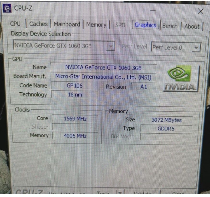 MSI GTX 1060 3GB DDR5 Graphic Cards, Computers & Tech, Parts & Accessories, Computer Parts on ...