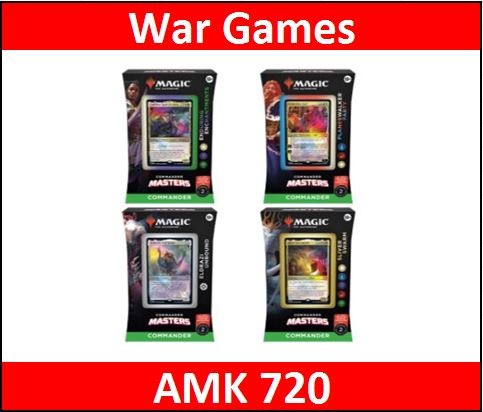 MTG: COMMANDER MASTERS (2023) - Commader Decks, Hobbies & Toys, Toys ...