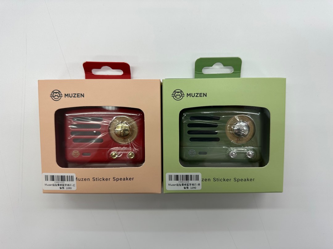 Muzen STICKER SPEAKER 現貨 貼貼音箱藍牙喇叭 磁石貼藍牙音箱, 手機及配件, 電子周邊配件及產品, 其他電子周邊配件及 ...