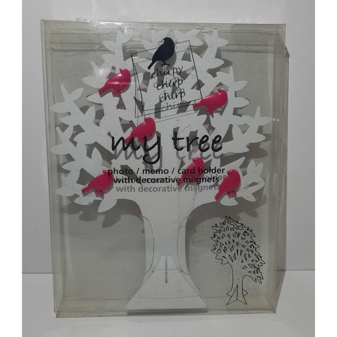 My Tree Photo/ Memo/ Card Holder with Decorative Magnets, Desain ...
