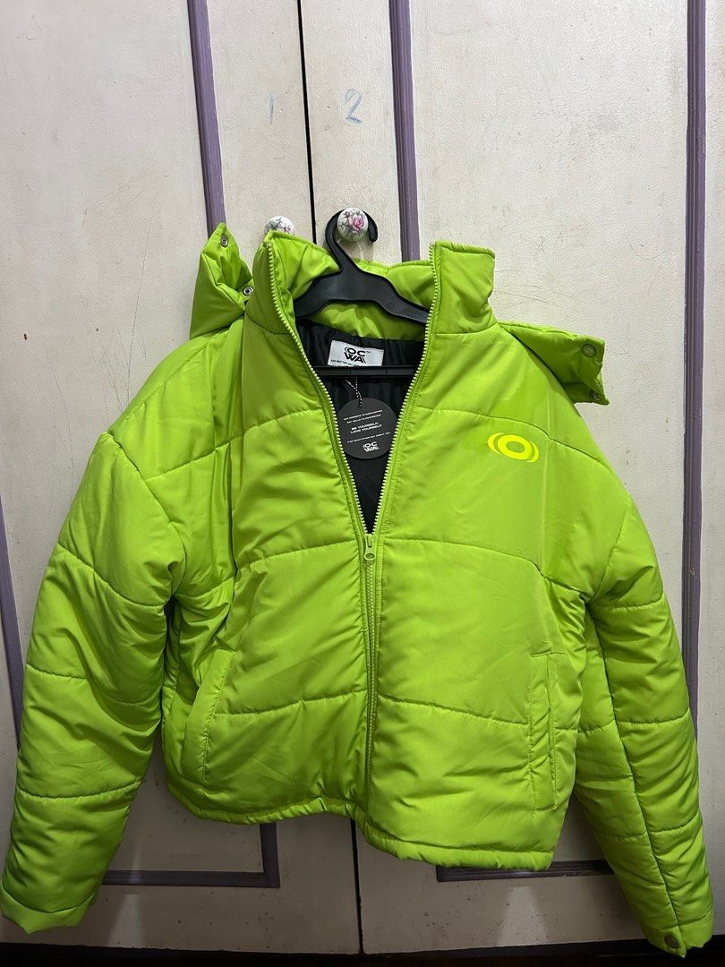 Neon Puffer Jacket, Men's Fashion, Coats, Jackets and Outerwear on ...