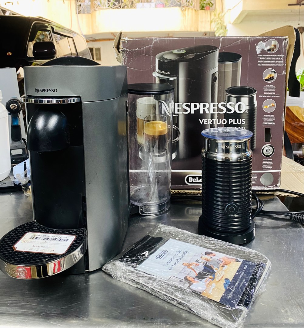 nespresso vertuo plus/ Automatic coffee machine, TV & Home Appliances ...