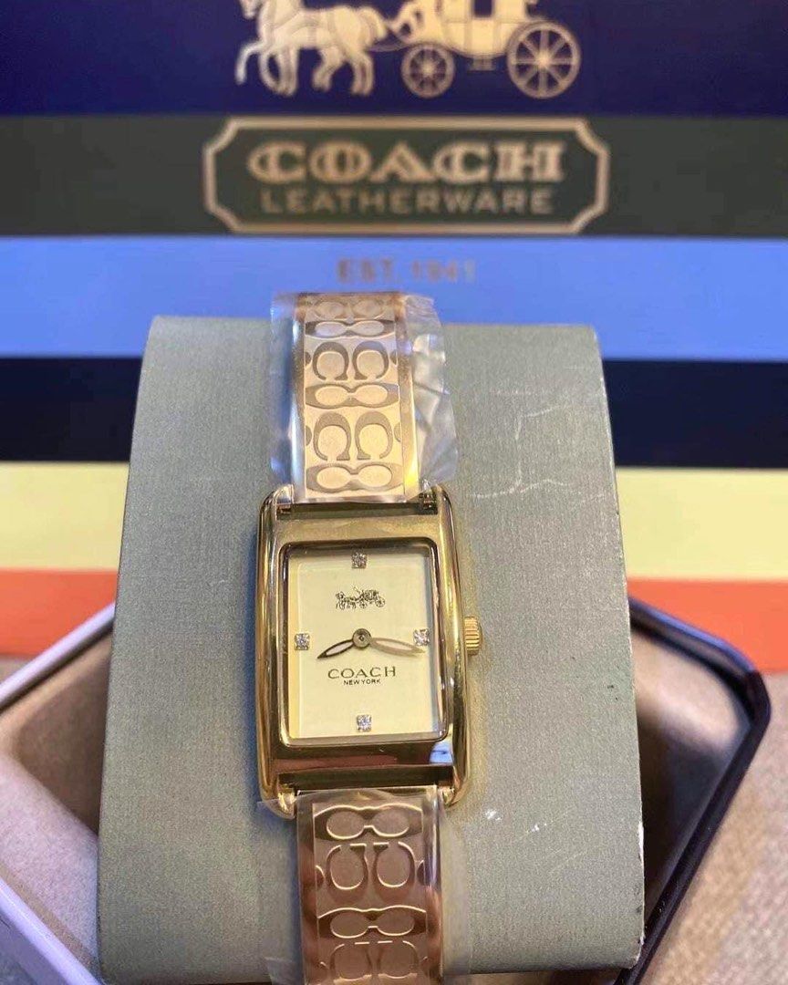 NEW COACH DESIGN BANGLE TYPE AUTHENTIC WATCH on Carousell