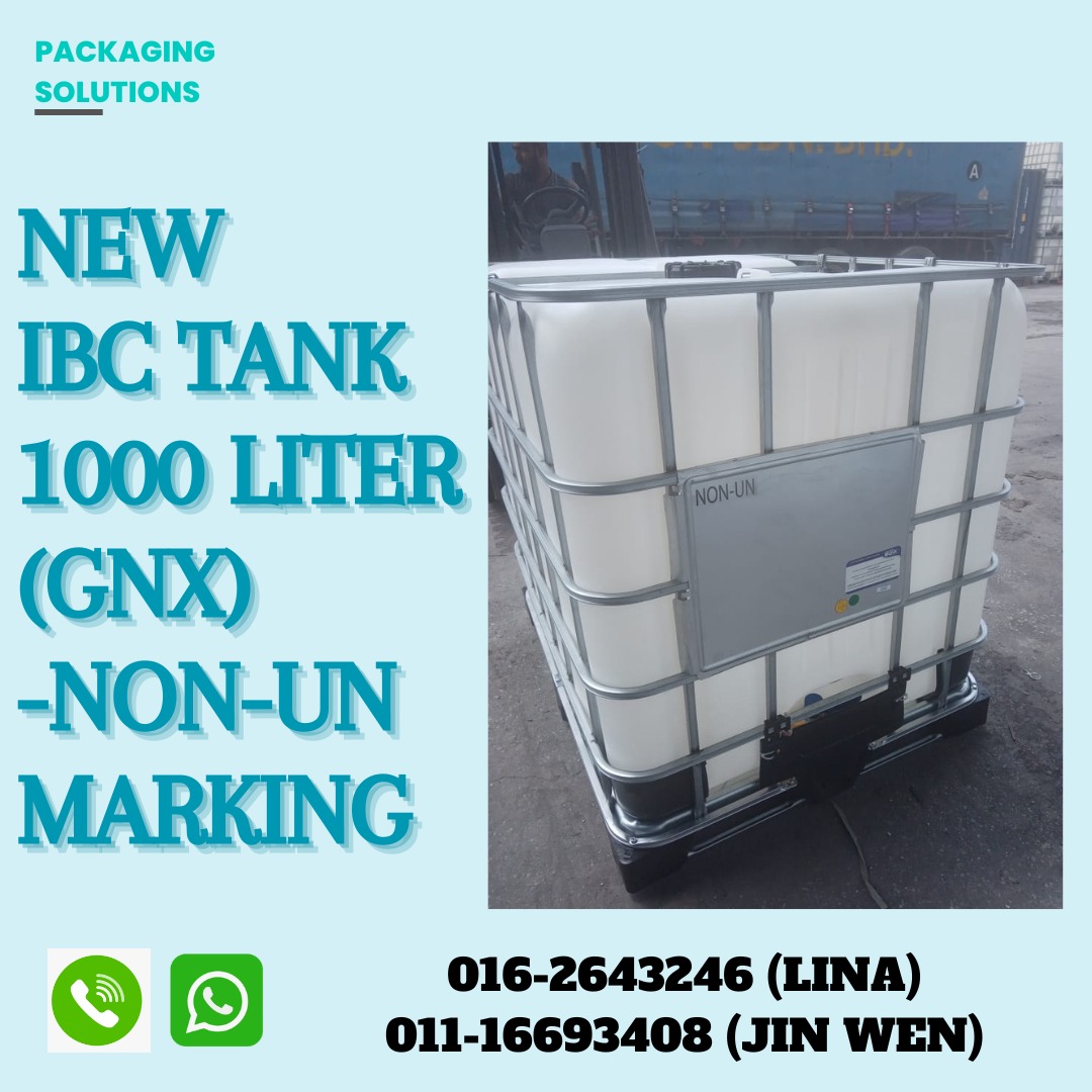 NEW IBC TANK 1000L (GNX) NON UN MARKING, Everything Else, Others on ...