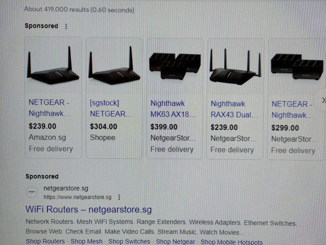 NightHawk AX3000 Wifi Router (RAX40), Computers & Tech, Parts ...