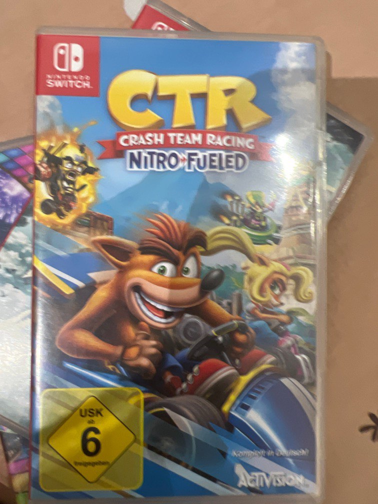 Nintendo Switch CTR NITRO FUELED, Video Gaming, Video Games, Nintendo ...