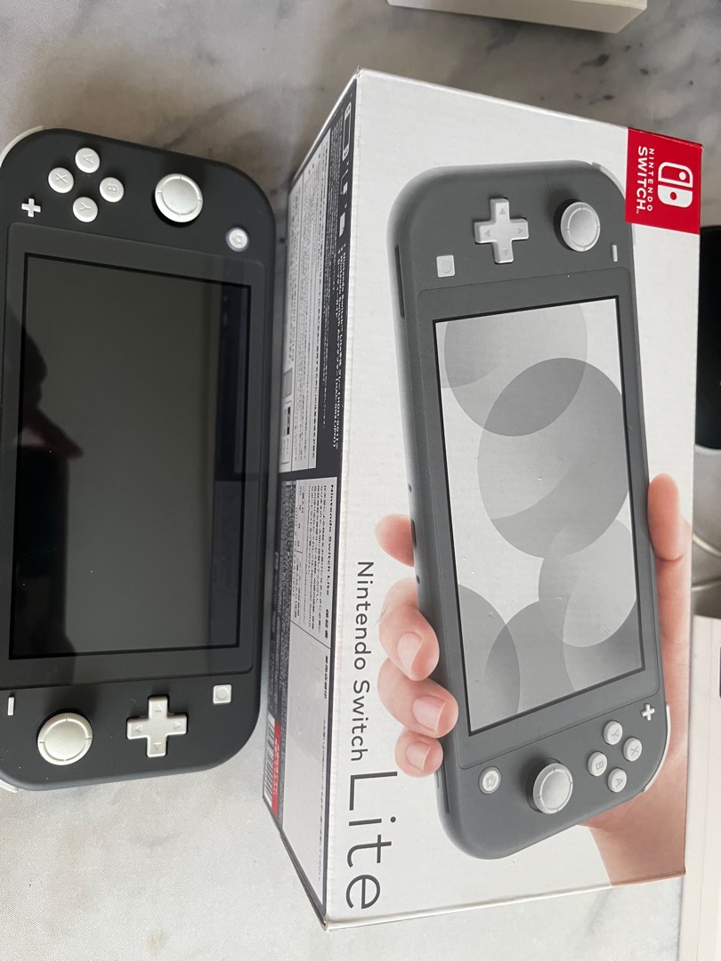 Nintendo Switch Lite Grey, Video Gaming, Video Game Consoles, Nintendo ...