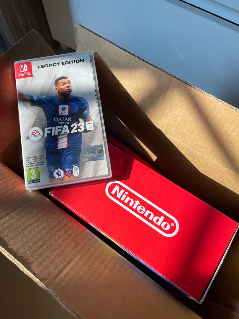 Nintendo Swith OLED + FIFA23, Video Gaming, Video Game Consoles ...