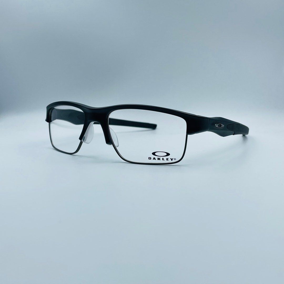 Oakley Crosslink Switch Satin Black 55, Men's Fashion, Watches ...