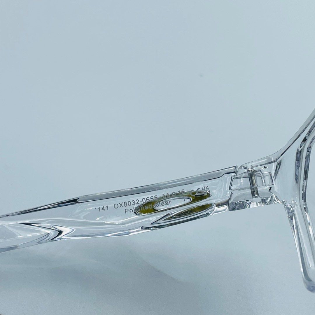 Oakley Hex Jector Polished Clear 55, Men's Fashion, Watches ...